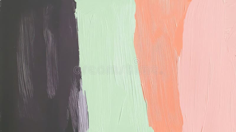 Abstract Artwork Featuring Bold, Textured Paint Strokes in Various ...