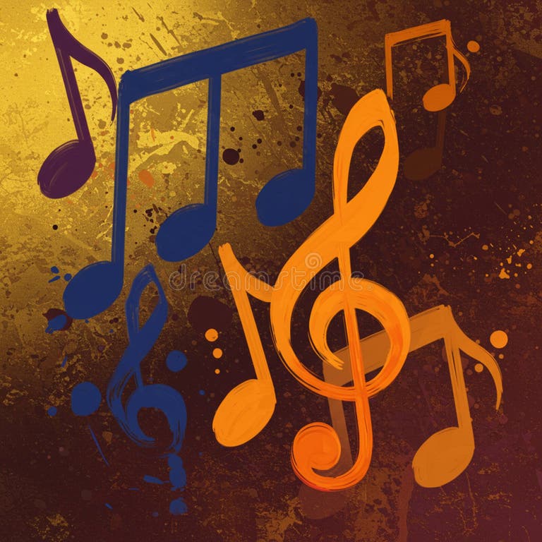 Large Musical Notes Stock Illustrations – 1,393 Large Musical Notes ...