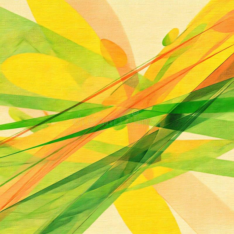 Abstract Artwork Featuring Overlapping Translucent Shapes in Shades of ...