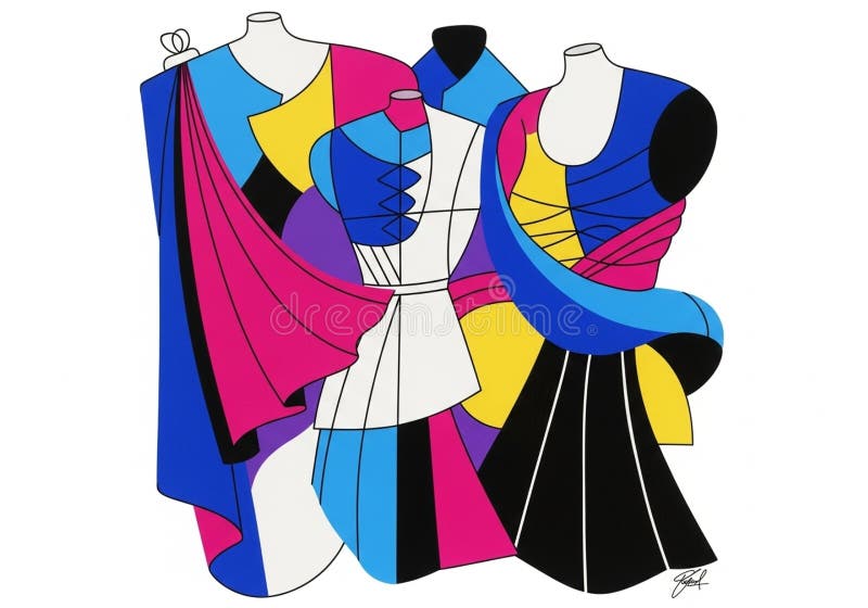 Stylized Mannequin Like Figures Stock Illustrations – 8 Stylized ...