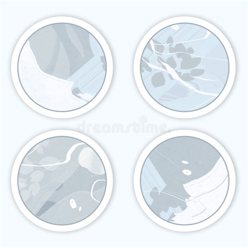 Abstract Artwork / Painting - Dusty Blue Color Stock Illustration ...