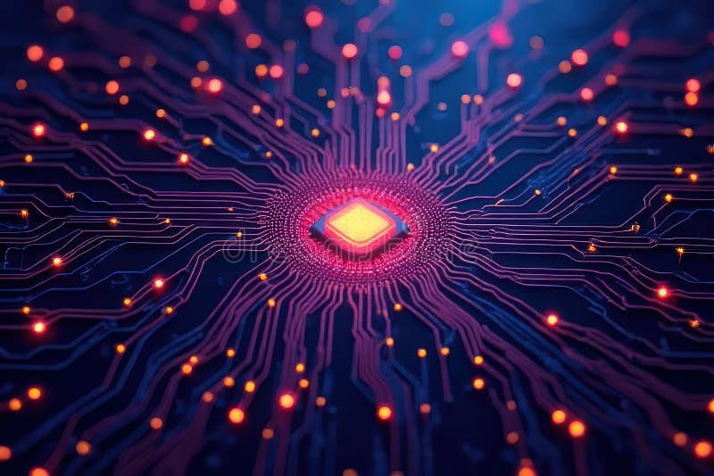 Abstract Artwork: a Palette of Colors and Forms Stock Illustration ...