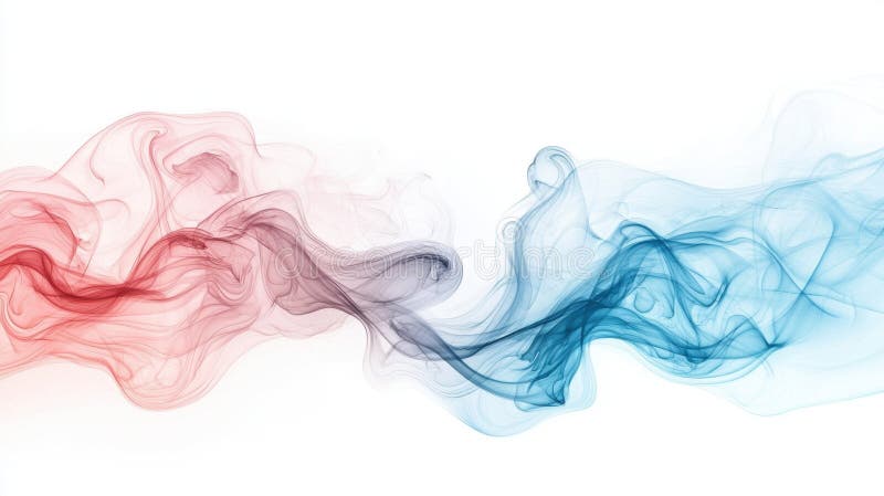 Abstract Artwork Red Blue Smoke Like Patterns Stock Photos - Free ...