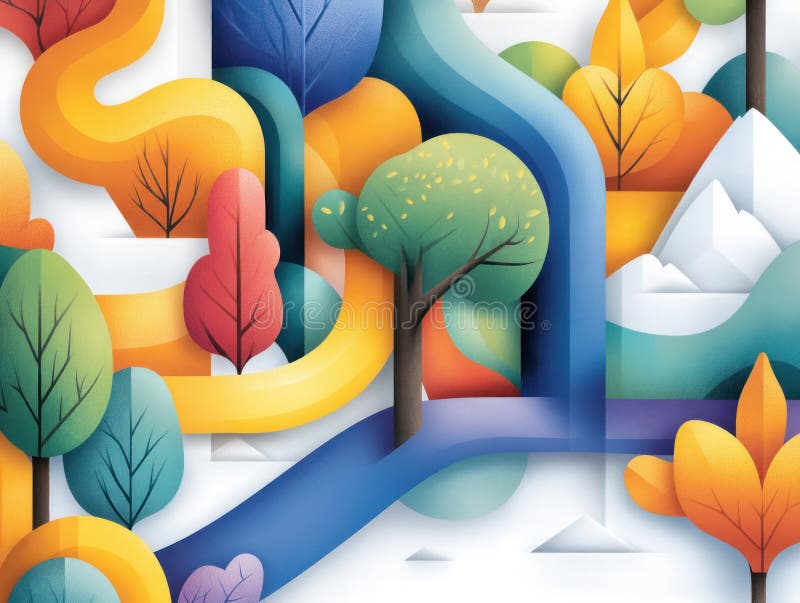 Artistic Depiction of Language Therapy Dynamic Communication Pathways ...