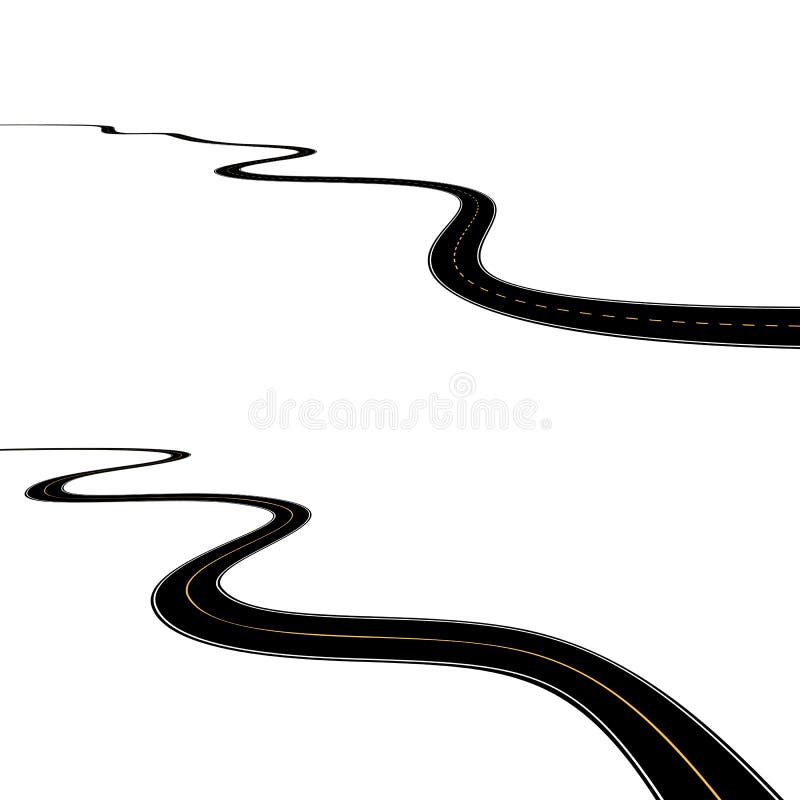 Winding Path Clipart
