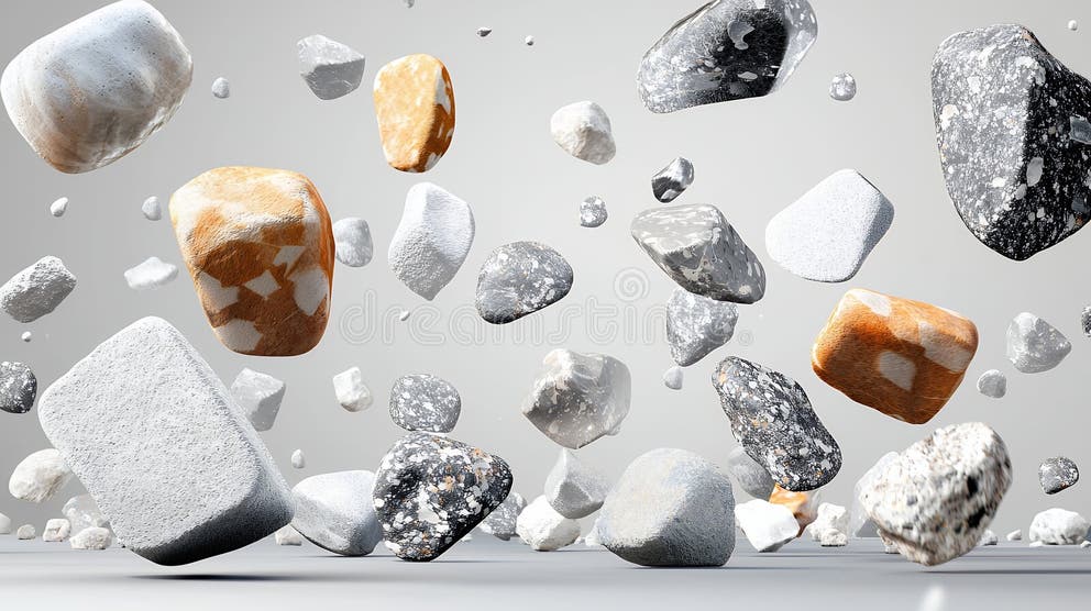 Falling Rock Fragments Stock Illustrations – 122 Falling Rock Fragments ...