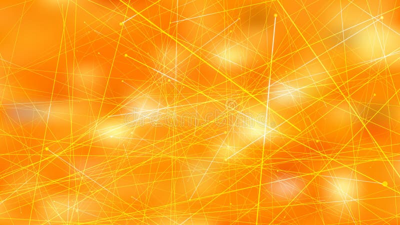 Abstract Asymmetric Random Lines Orange Background Illustration Stock ...