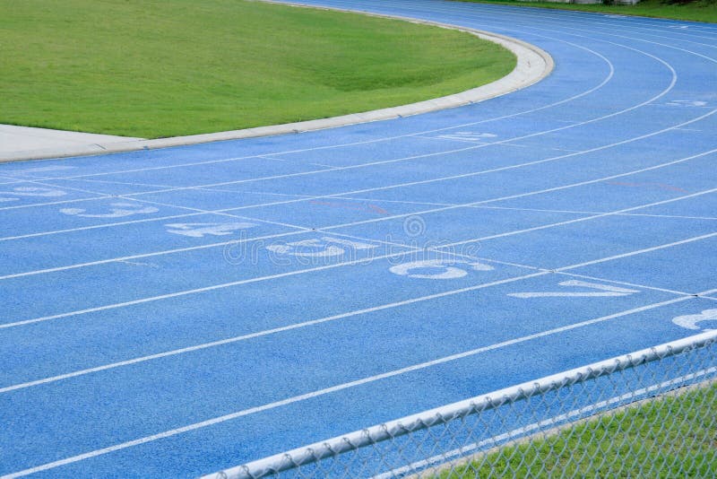 Abstract Athletic Track Picture. Image: 4407108