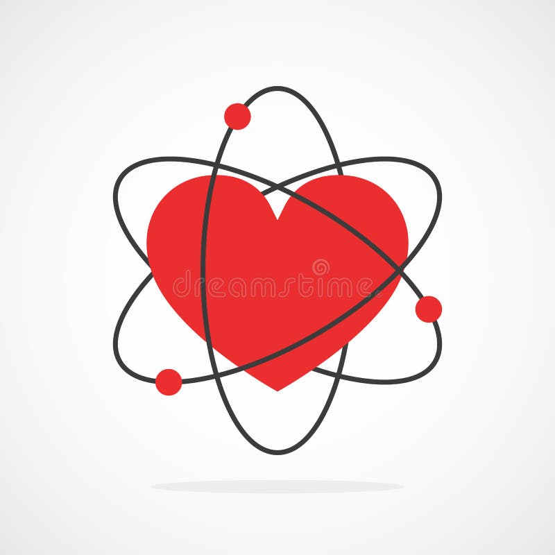 Abstract Atom Icon. Vector Illustration. Stock Illustration ...