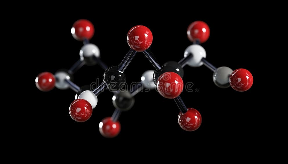 Abstract Atom or Molecule Structure for Scientific or Medical Purposes ...
