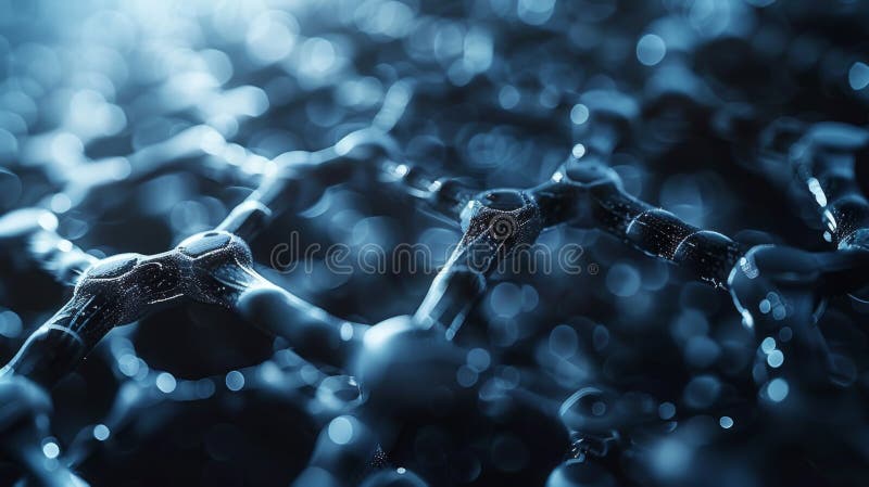 Abstract Atomic Lattice, Molecular Grid of Graphene, Graphene Atomic ...