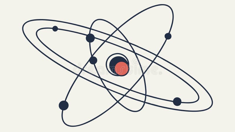 Abstract Atomic Structure, Science and Technology, Subatomic Particles ...