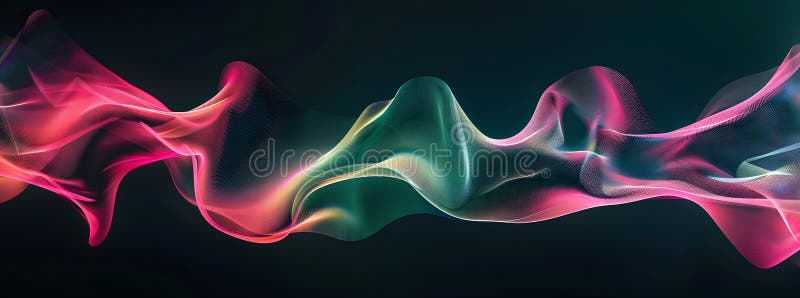 Abstract Aurora Borealis Gradient with Vintage Texture Stock ...