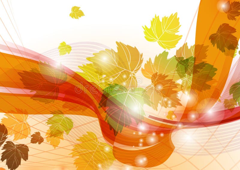 Abstract Autumn Tree. Vector Illustration. Stock Vector - Illustration ... Abstract Autumn Tree. Vector Illustration. Stock Vector - Illustration ...