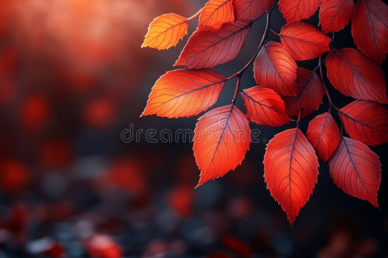 Abstract Autumn Backgrounds with Warm Colours Stock Illustration ...