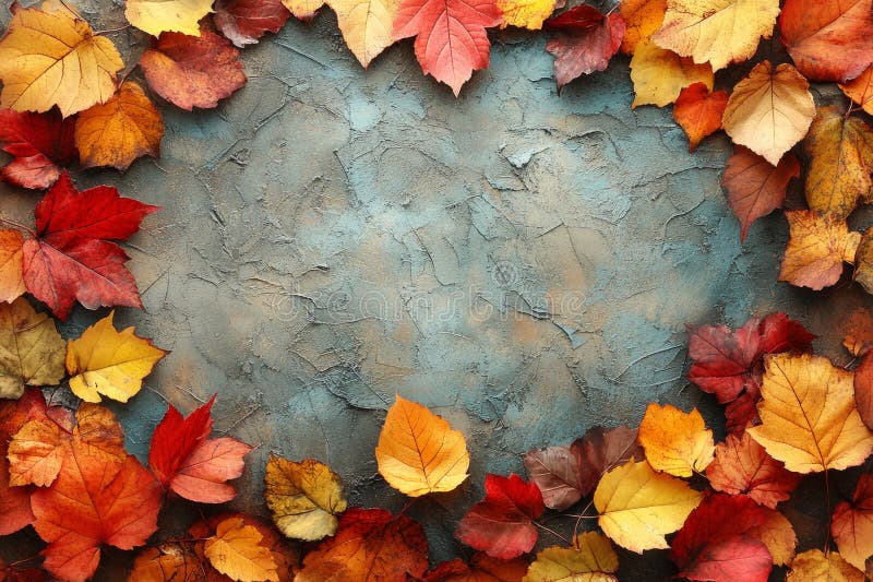 Abstract Autumn Backgrounds with Warm Colours Stock Illustration ...