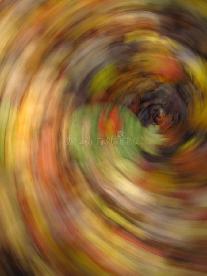 Abstract Autumn Swirl stock photo. Image of movement - 249776632