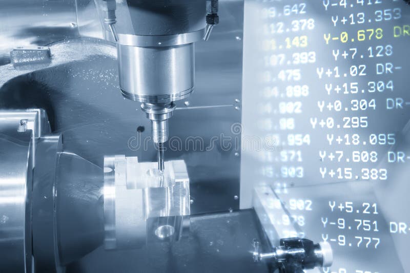 Abstract Scene 5 Axis Cnc Milling Machine Stock Photos - Free & Royalty ...