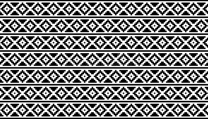 Abstract Aztec Pattern. Tribal, Zigzag, Chevron, Seamless Patterns ...