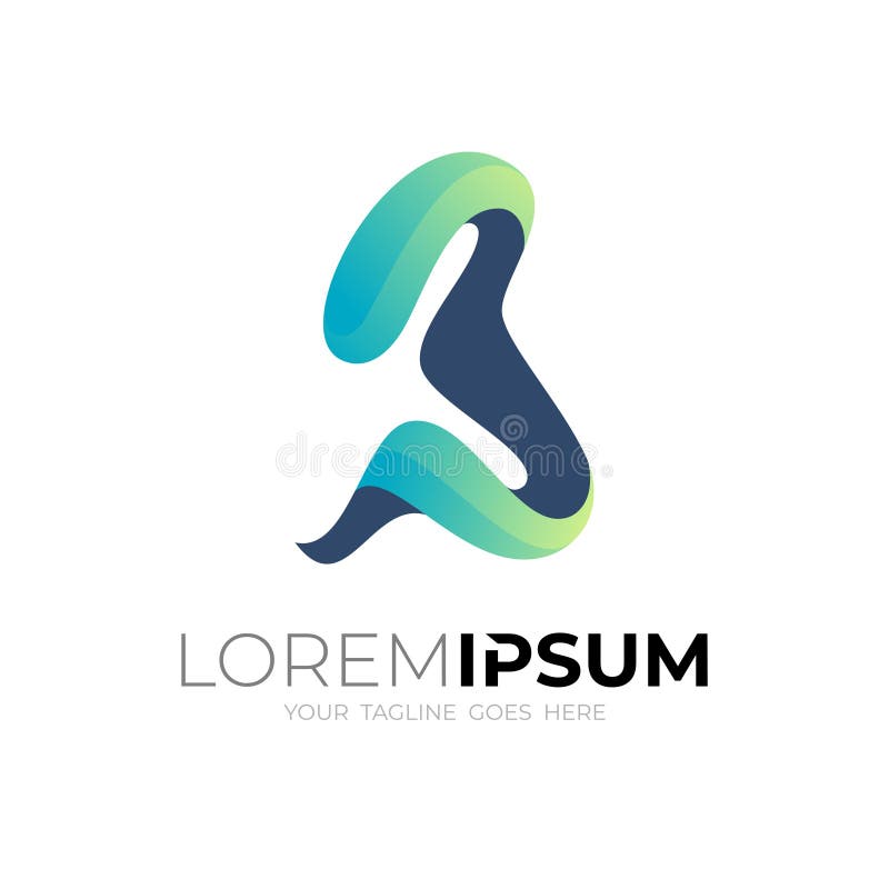 Abstract B Logo with 3d Style Icon, B Icon Stock Vector - Illustration ...