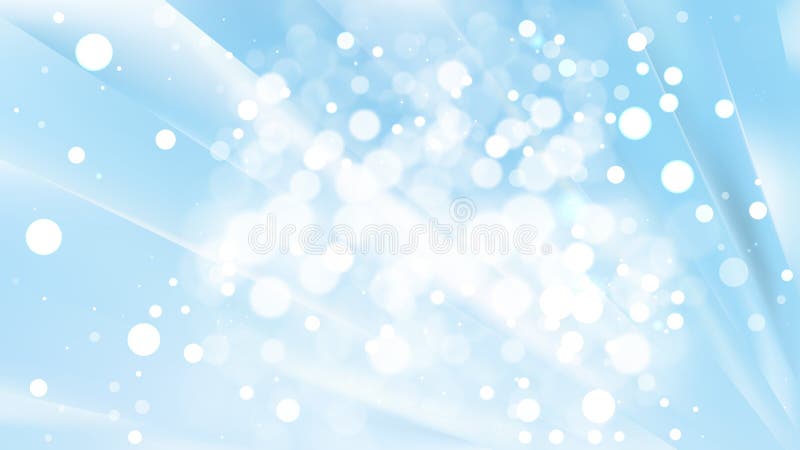 Abstract Baby Blue Bokeh Lights Background Stock Vector - Illustration ...