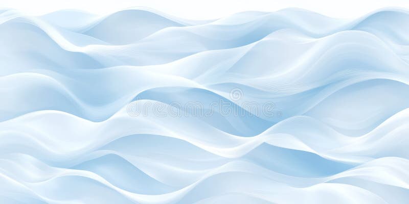 Abstract Baby Blue, 3D Low Profile Style Minimalist Background with ...