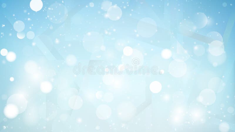 Abstract Baby Blue Bokeh Background Stock Illustration - Illustration ...