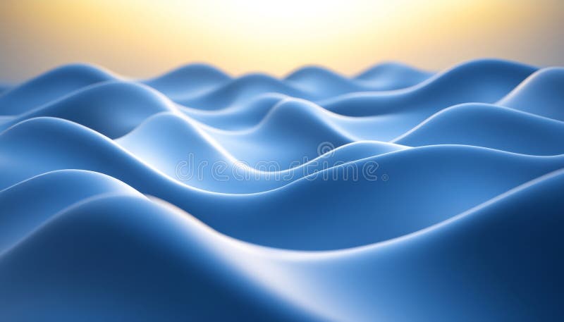 Abstract Baby Blue Seamless 3D Low Profile Wave Pattern Background ...
