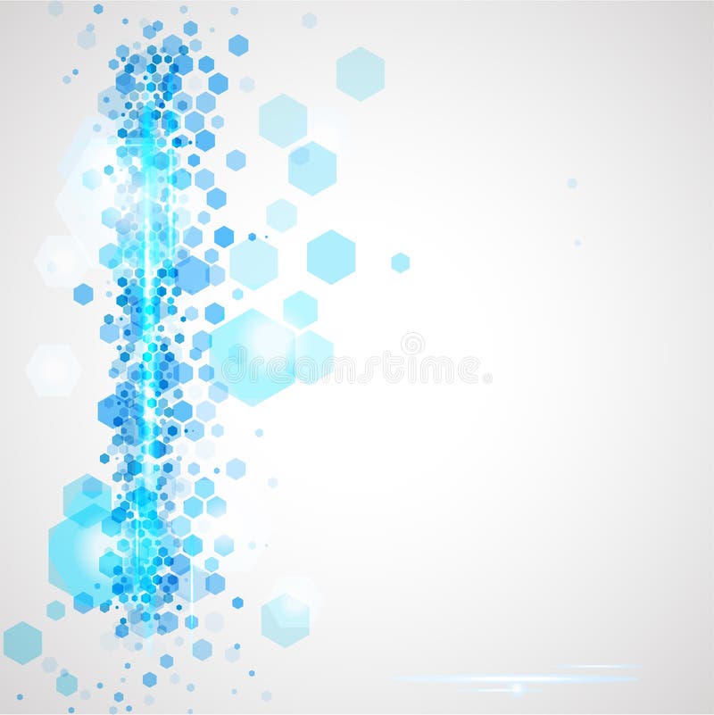Abstract Backdrop with Blue Elements Stock Illustration - Illustration ...