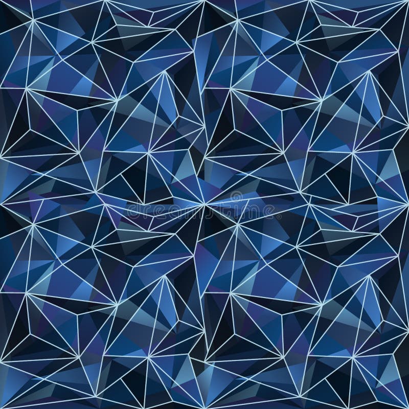 Abstract Backdrop with Crystals Stock Vector - Illustration of light ...