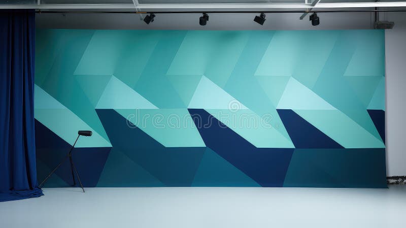 Abstract Backdrop Shapes Background Stock Illustration - Illustration ...