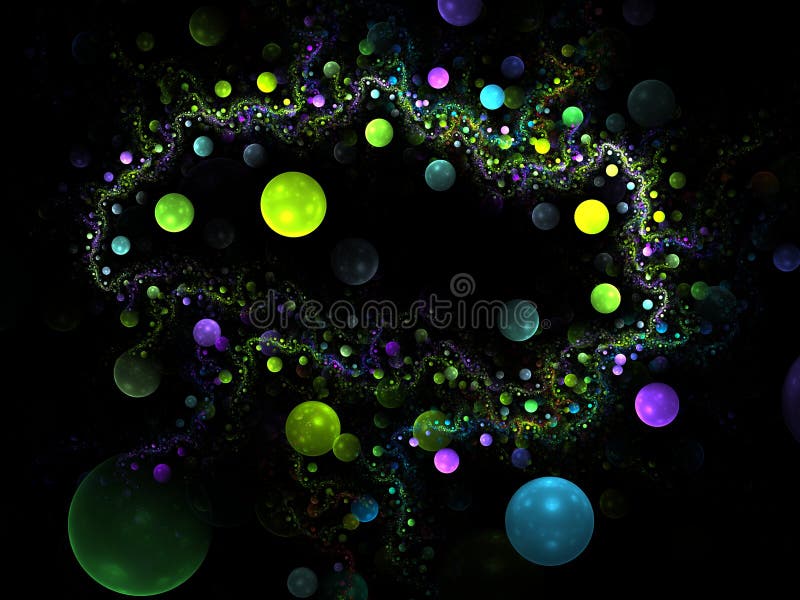 Multiverse Science Background Stock Vector - Illustration of dark ...