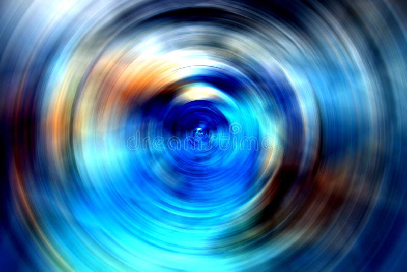 Abstract Blue Spin Spinning Background Stock Photo - Image of movement ...
