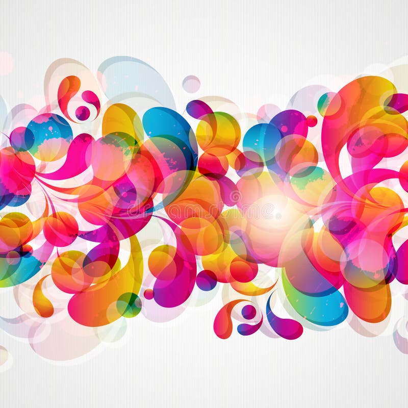 Abstract Background with Bright Drop. Stock Vector - Illustration of ...
