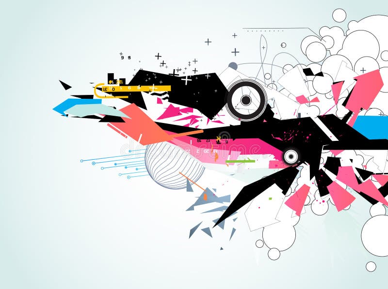 Abstract Form, Design Elements Stock Vector - Illustration of eps10 ...