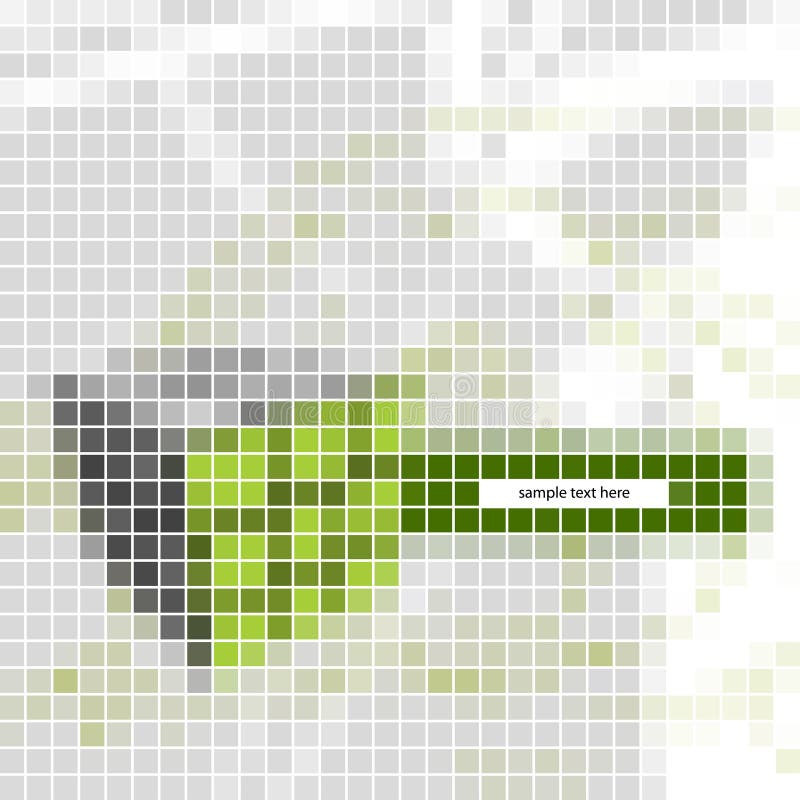 Green Video Game Pixel Gaming Abstract Background Stock Illustration ...