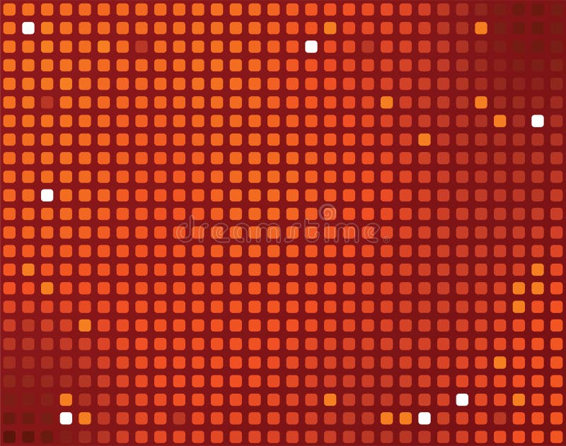 Digital Red Square Background Stock Vector - Illustration of ...