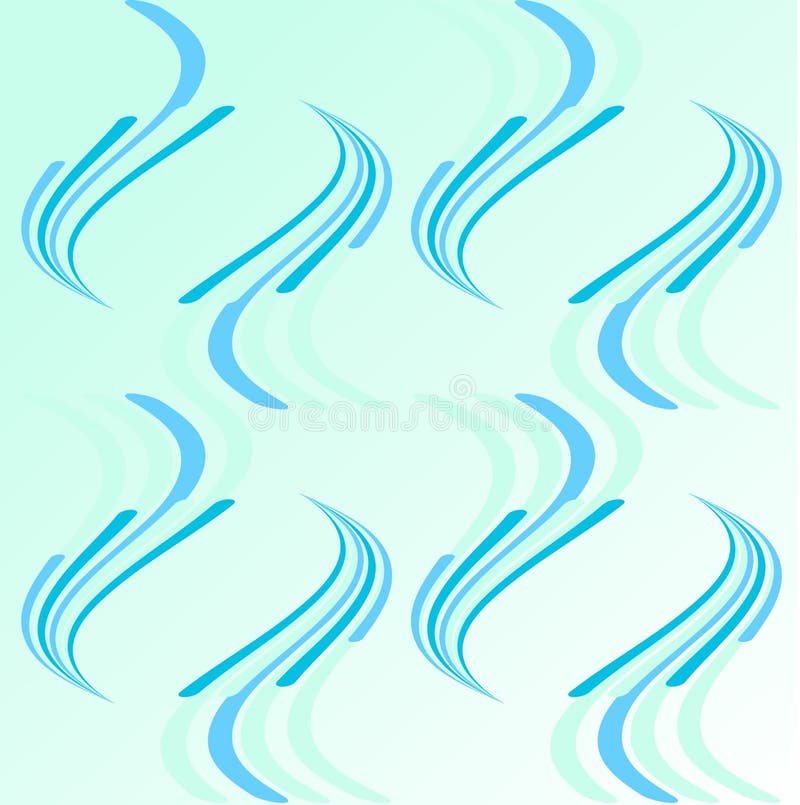 Water Waves Geometric Seamless Repetitive Vector Pattern Texture Stock ...