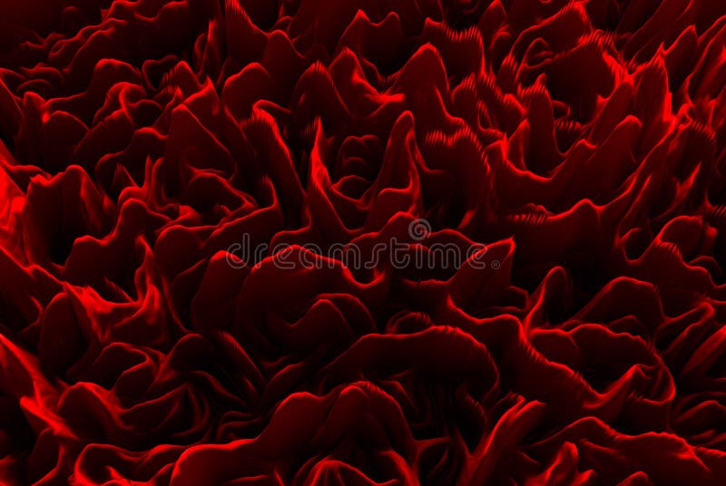 Abstract Background, Abstract Flower Surface Texture. 3d Illustration ...