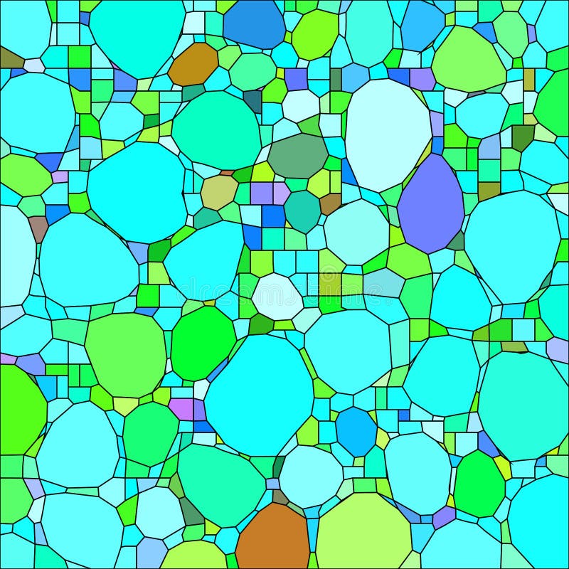 Abstract Background with Abstract Shapes. Raster Stock Illustration ...