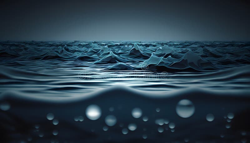 Abstract Background with Air Bubbles, Wallpaper Stock Image - Image of ...