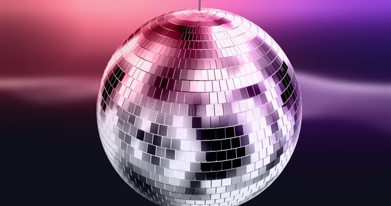 Abstract Background with Animation of Disco Ball Stock Video - Video of ...