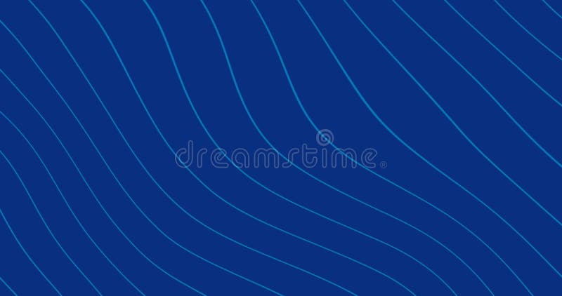 Abstract Background Animation of Blue Gradation Line Wave Pattern Stock ...