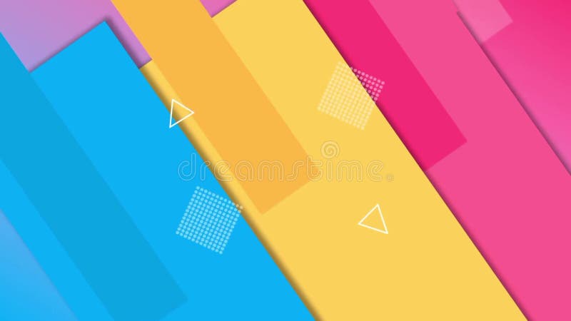 Abstract Background Animation Featuring Dynamic Shapes, Swirling Patterns, and Hypnotic Color ...