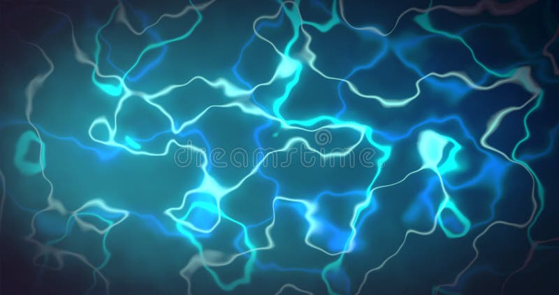 Abstract Background Animation of Glowing Blue Gradation Fluid Ripple ...