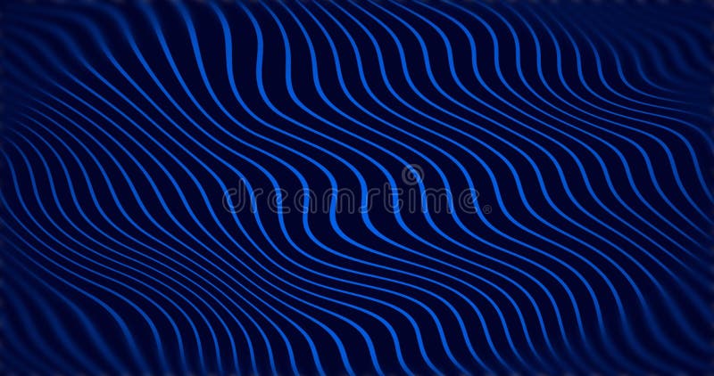 Abstract Background Animation of Glowing Blue Gradation Line Pattern ...