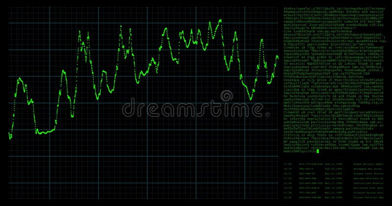 VHS Screen Digital Glitch and Noise. Abstract Background with Animation ...