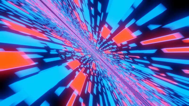 Abstract Background with Animation Hi-Tech.Animation of Seamless Loop ...