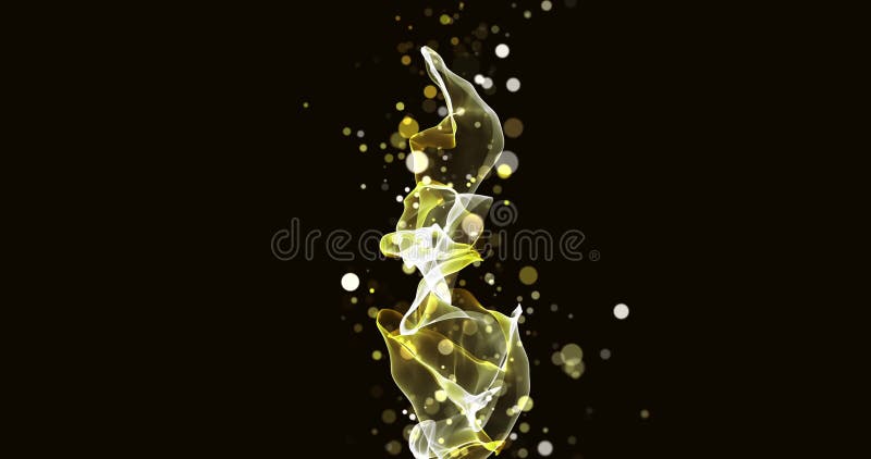 Abstract Background with Animation of Particles Stock Video - Video of ...