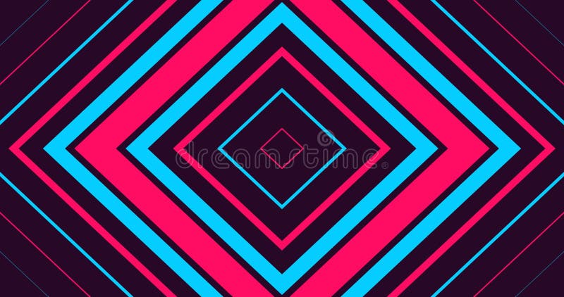 Abstract Background Animation of Red Blue Gradient Rectangular ...